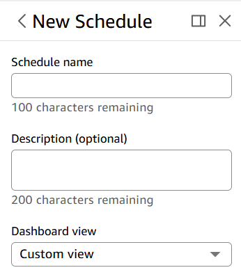 Schedule and send reports by email
